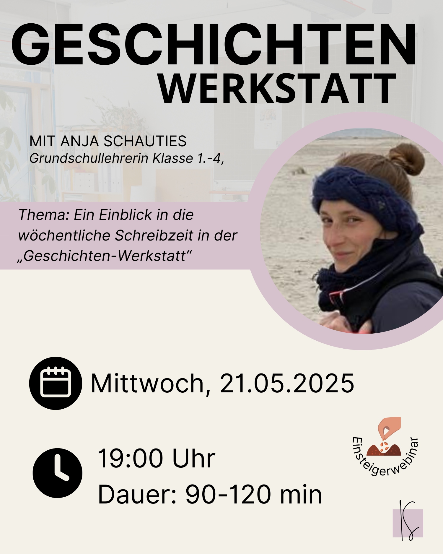 Mai 25 / Geschichtenwerkstatt | Anja Schauties – Kunstundstunde